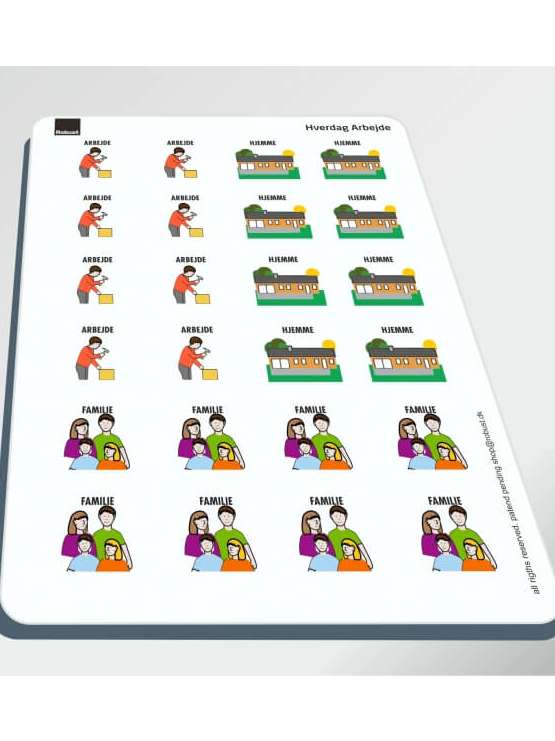 Piktogrammer et visuelt støttesystem - Hjælpemiddel til børn og voksne