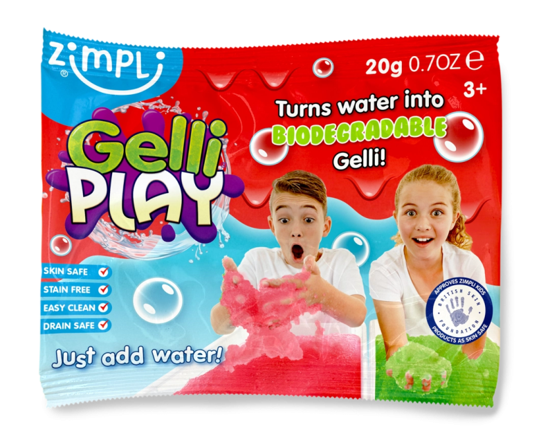 Gelli Play | Lækker, hudvenlig, gele til sanseleg | Køb her