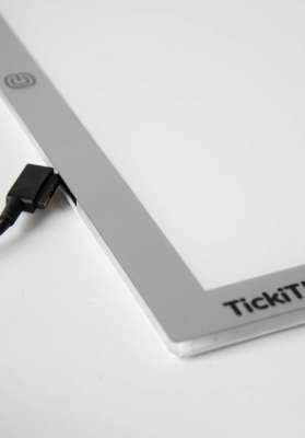 Lyspanel A3 – læringspanel med 3 lysstyrker til sanselig leg